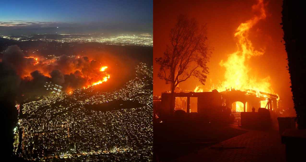 Devastación en California: Más de 1,000 estructuras destruidas por incendios - Las Periodistas