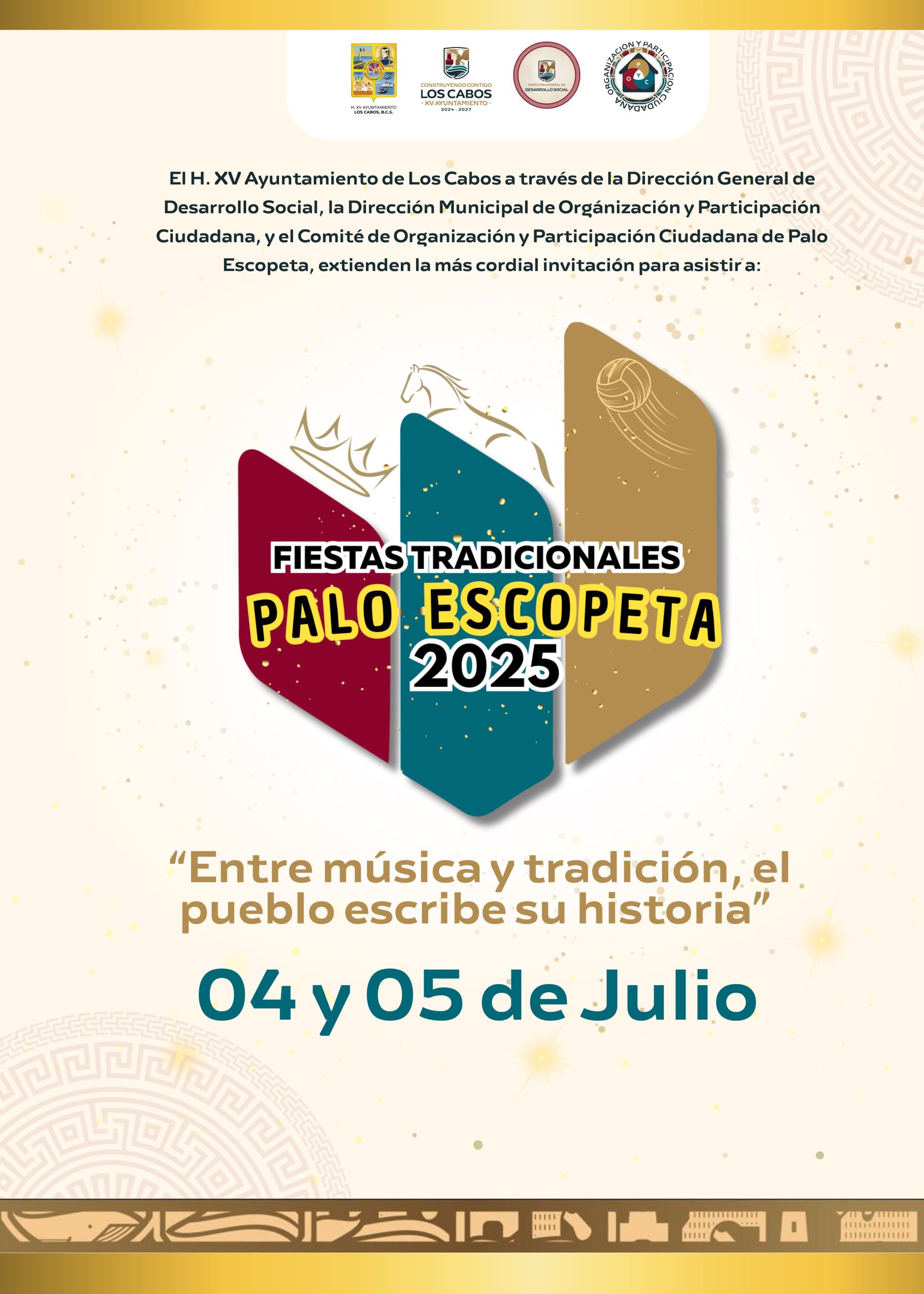 Palo Escopeta alista sus Fiestas Tradicionales 2025 con cultura, fe y ...