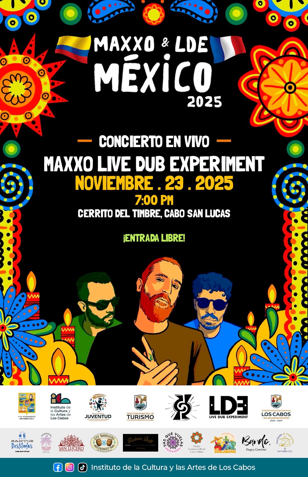 Visitan Los Cabos los artistas franceses de reggae, Maxxo Yann Phayphet ...